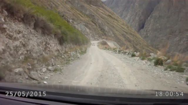 Спуск с перевала Кату-Ярык.