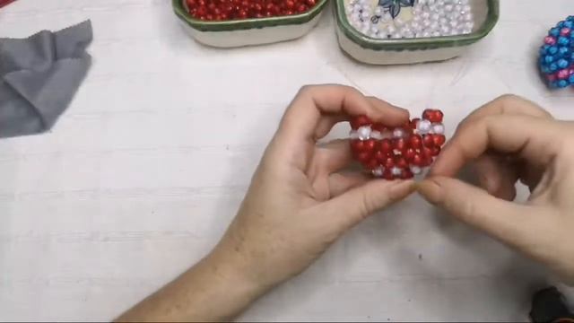 Плетем грибок и разговариваем