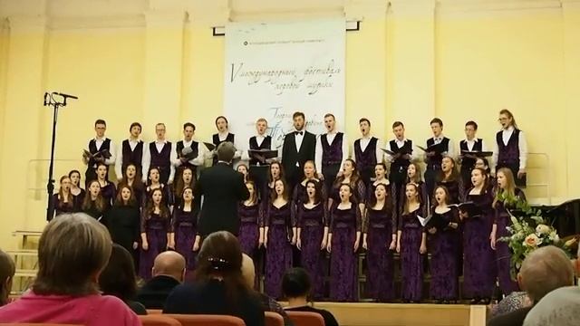 "Engel", из реперт. "Rammstein", молодежный хор "Полигимния" политех. университета (Спб)