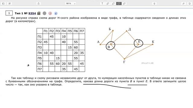 ЕГЭ информатика разбор 1 задания, часть 1