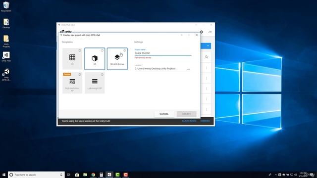 2 -Create a New Project