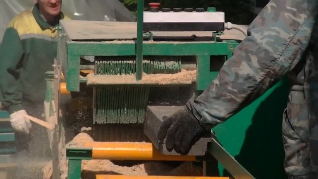 Многопил СМД-2. Пример работы на многопиле