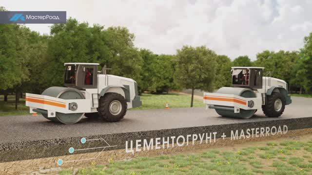 Видеопрезентация добавок в цементогрунт