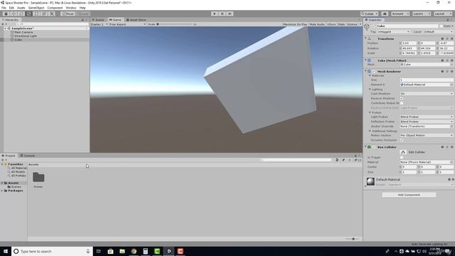 6 -Creating GameObjects and Applying Materials