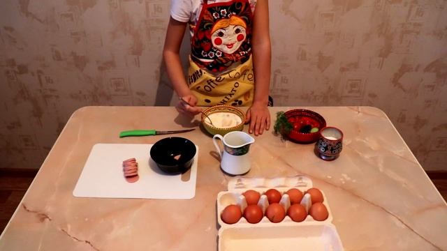 Детский мастер класс. Завтрак от Самиры  «Омлет в микроволновке»