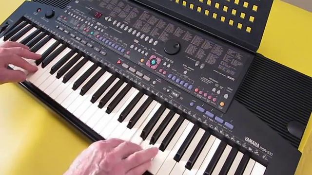 Yamaha PSR-510. Part 6/7. Gluck - MELODY.