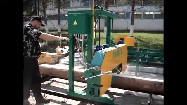 Пилорама ленточная "Тайга Т-3"