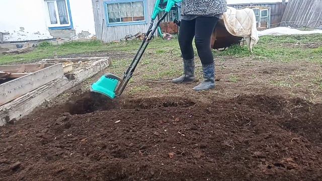 Культиватор ,,Дачник 1200", обкатка.