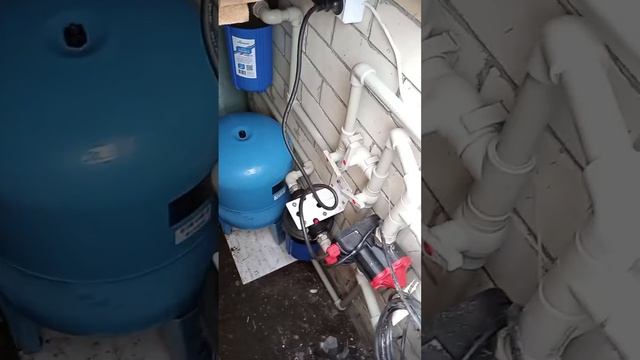 Система очистки воды в колодце скважины