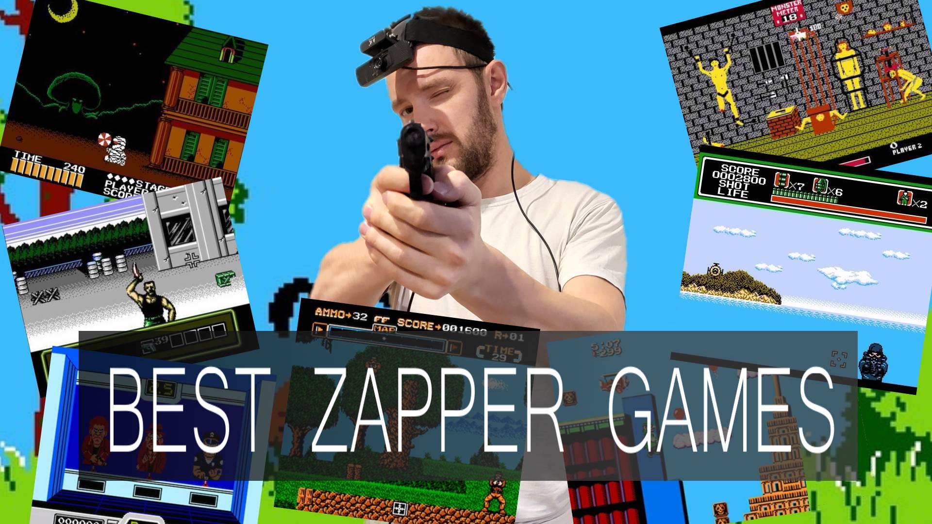 Все игры с пистолетом (DENDY, NES, Famicom)