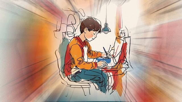 "Рисунок мальчишки"