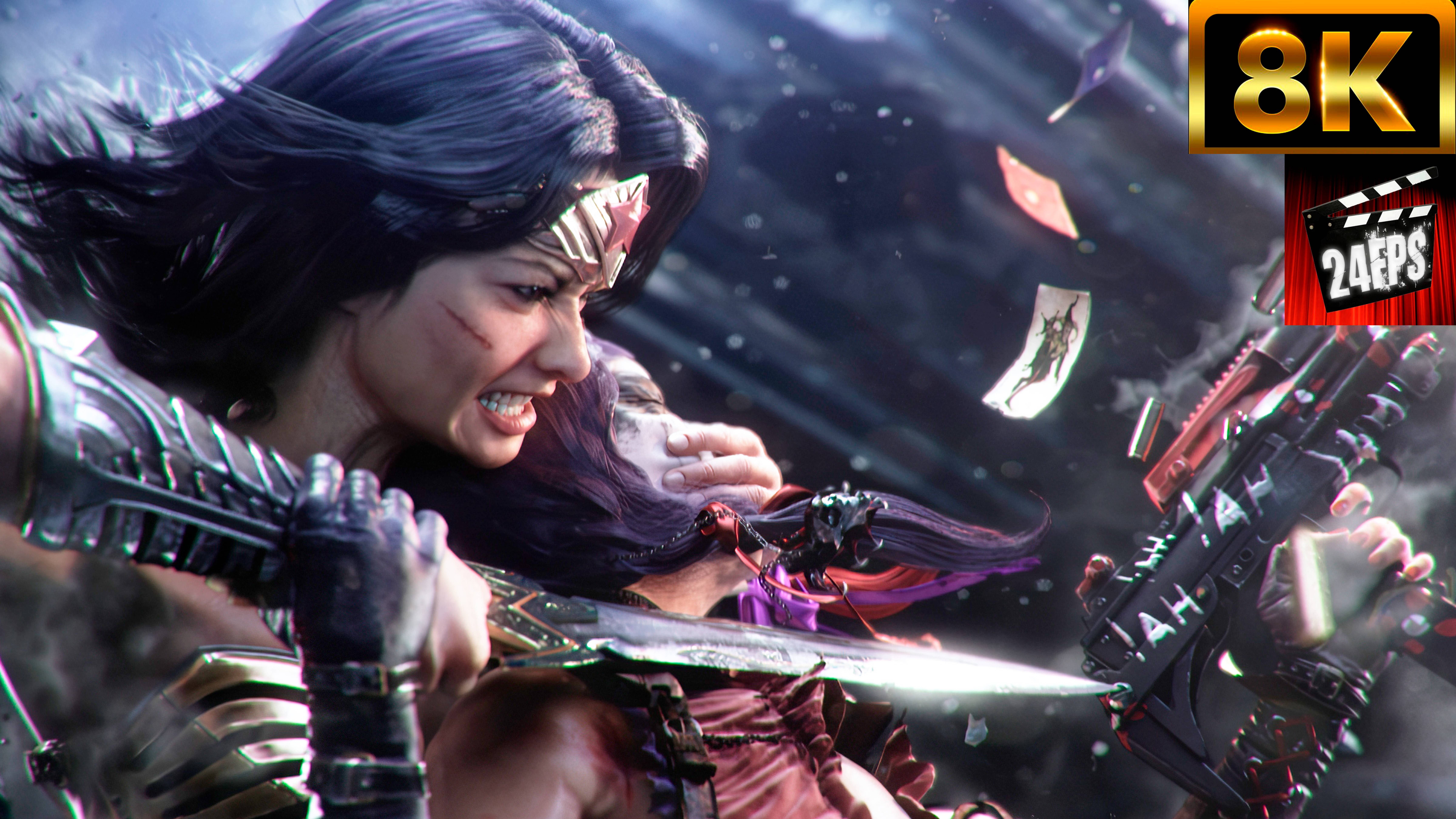 Injustice: Gods Among Us - Trailer (Remastered CGI 8K)