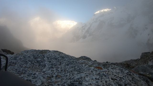 Безенги 20.06.2022г. (17.00-20.00) Вид с курсантских ночёвок.
