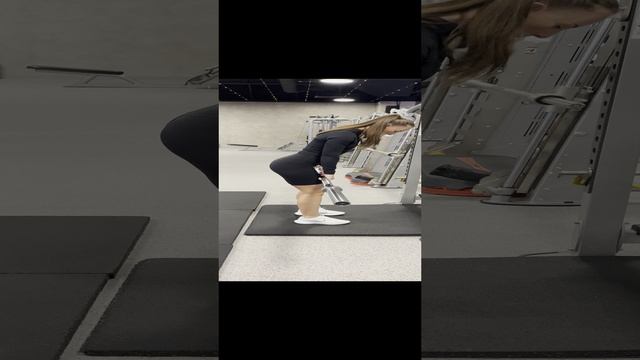 Румынская с штангой