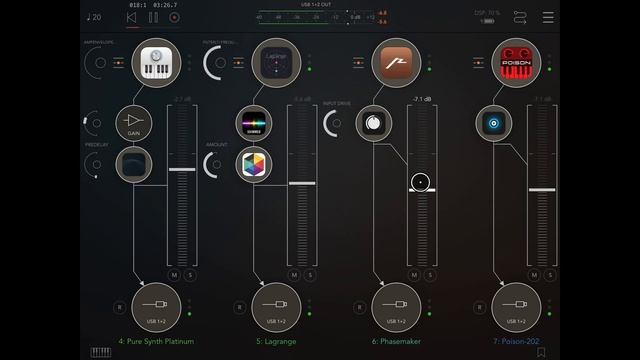 20 bpm AUM Session - The Super Slow Show - Demo & Tutorial for the iPad