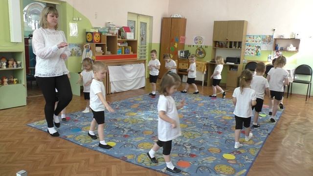 утренняя гимнастика воробушки детсад