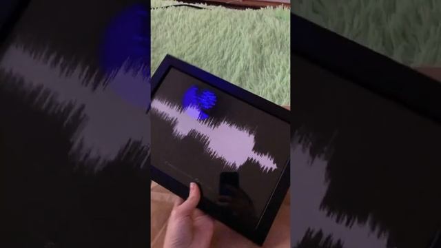 Картина голоса А4 на фотобумаге в раме