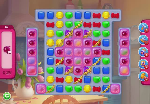 HomeScapes уровень 67 без бустеров