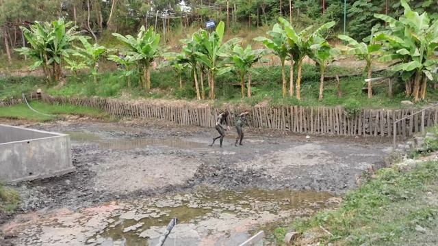 Кындык. Термальный источник в Абхазии.
