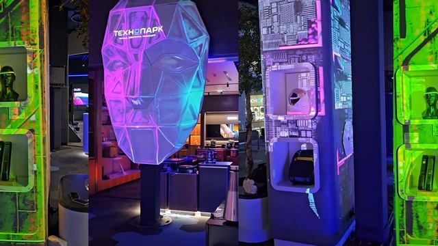 Видеомэппинг захватил Технопарк в Москва-Сити
