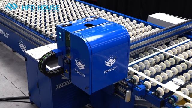 Цифровой принтер для печати на стекле керамическими чернилами Multiflex