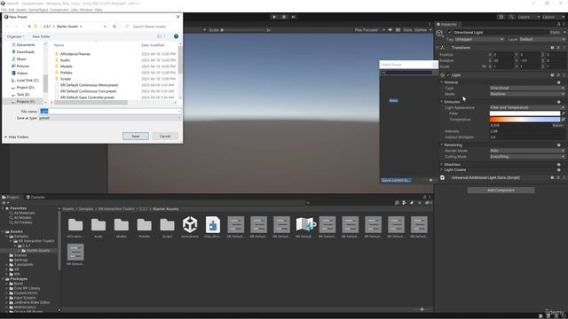 5 -Installing XR Interaction Toolkit