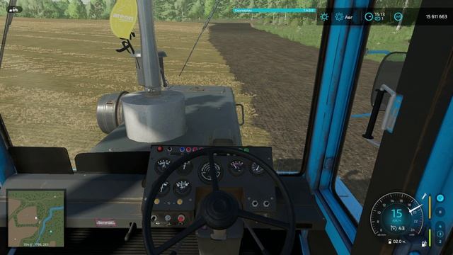 Farming Simulator 22 ЗАО Суворовское. Культивация поля. #5