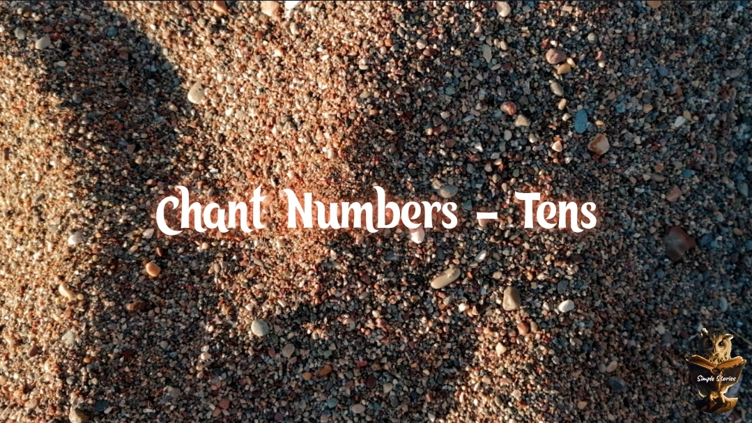 Chant Numbers - Tens. English Numbers 0, 10, 20, 30, 40, 50, 60, 70, 80, 90, 100