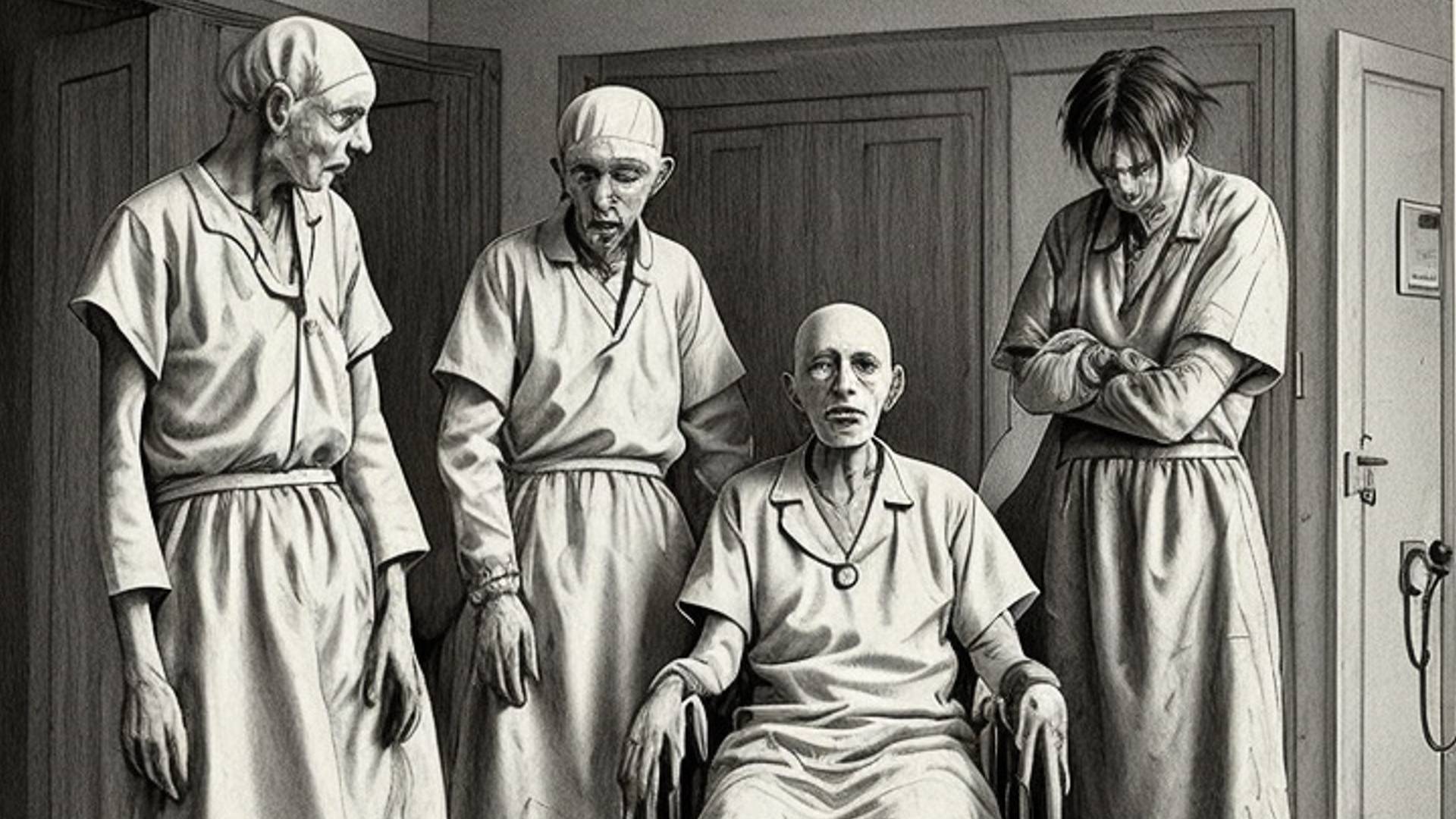 Побег из сумасшедшего дома. Опасные психи на свободе!