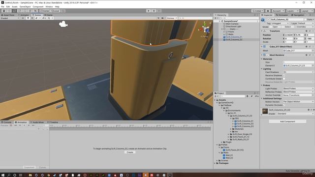 18 -Create First Column and Prefab Overrides