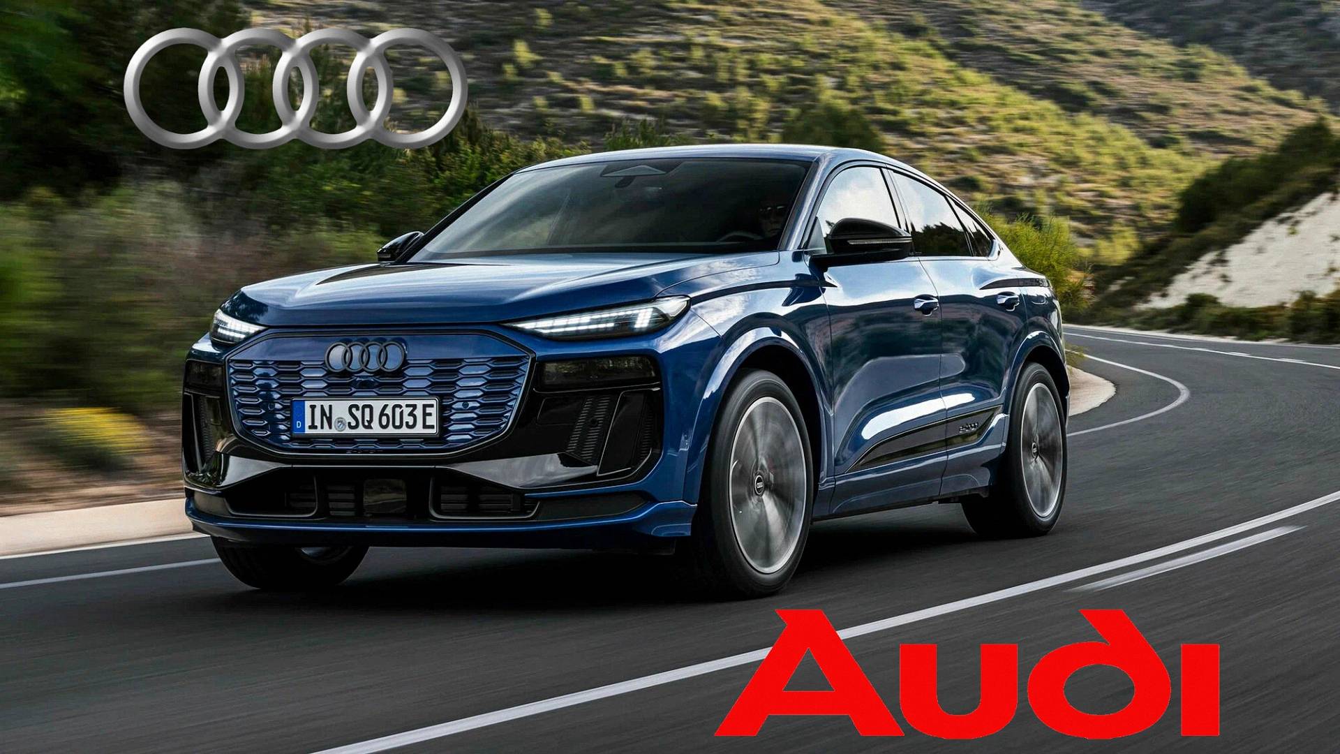 Audi Q6 Sportback e-tron - 3D презентация технологий