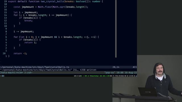 The Last Algorithms Course You'll Need | 10. Implementing Two Crystal Balls