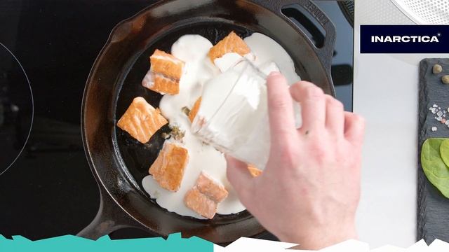 Паста с морской форелью INARCTICA