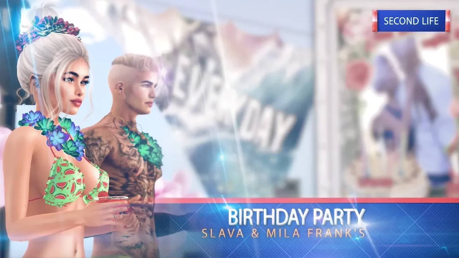 Birthday party | Slava & Mila Frank's | Second Life September 2, 2019