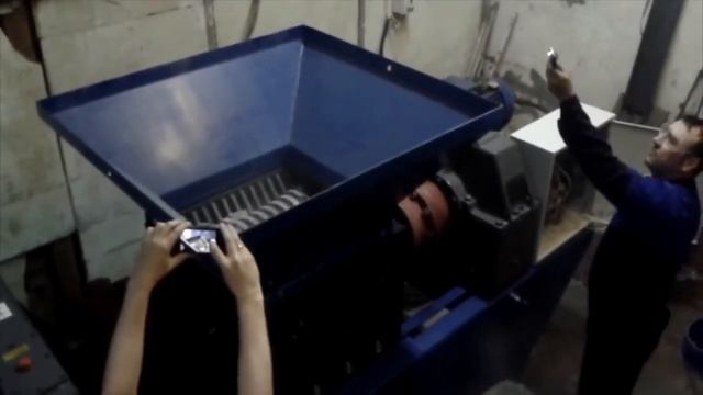 Промышленный Шредер. Универсальный Шредер _Спектр_  - переработка пластика