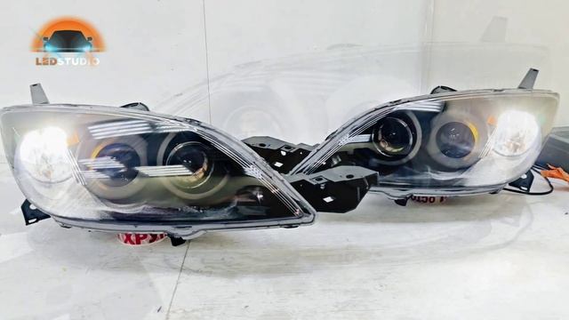 Mazda 3 тюнинг комплект фар