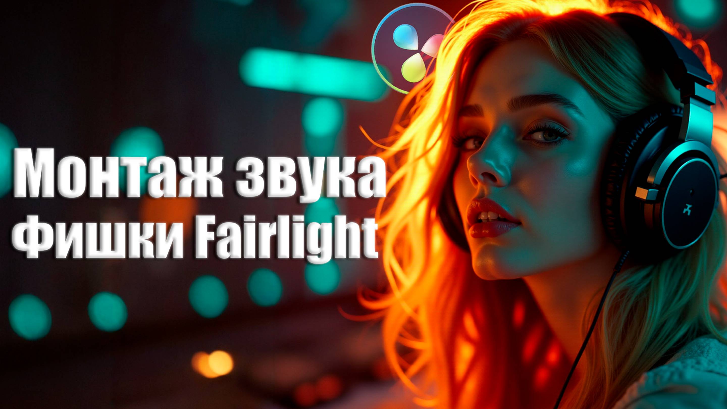 Ускоряем монтаж звука на вкладке Fairlight Davinci Resolve