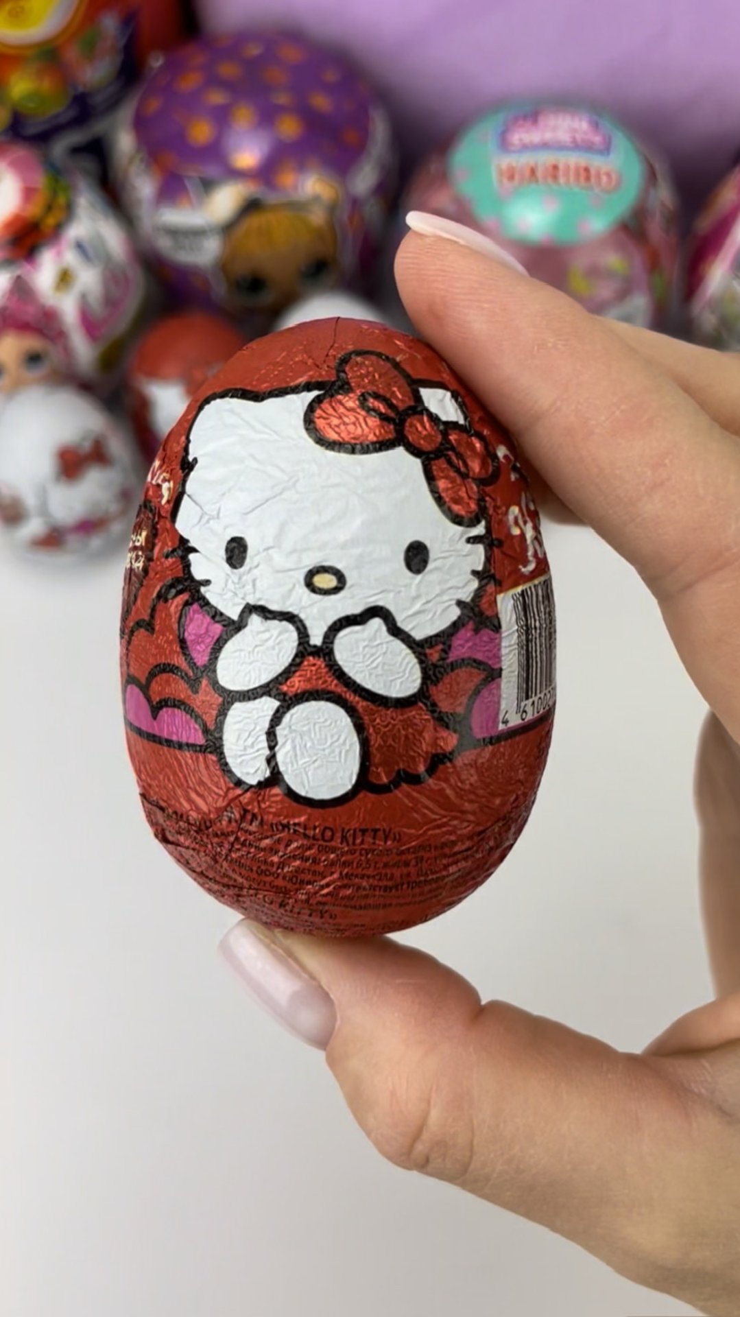 Шоколадное яйцо Хеллоу Китти Распаковка и обзор #распаковка #хеллоукитти #hellokitty