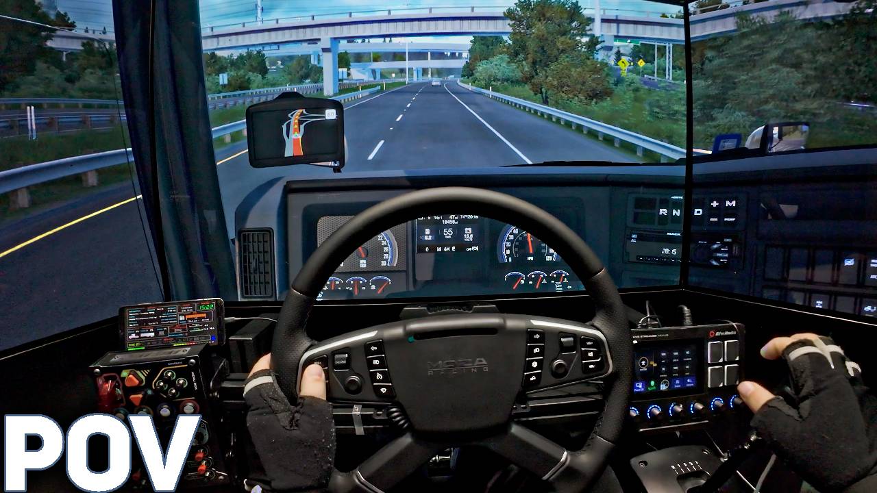 Везем груз в American Truck Simulator