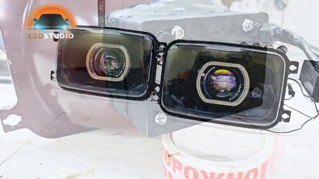 Volvo FH тюнинг комплект фар светодиодный