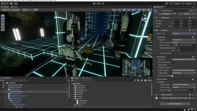 9 -Rendering UI with Camera Stacking
