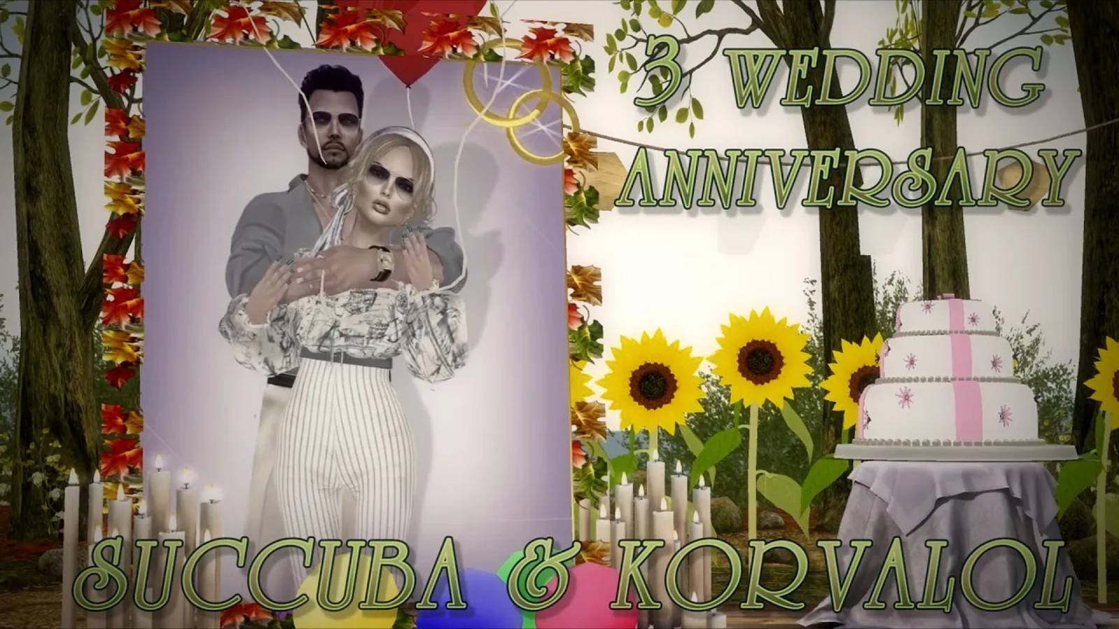 3 Wedding Anniversary Succuba & Korvalol. Sep,14 2014