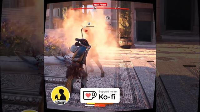 ASSASSIN'S CREED ORIGINS, SOMETIMES THE MOB WINS #assassinscreedorigins #gameclip #assassinscreed