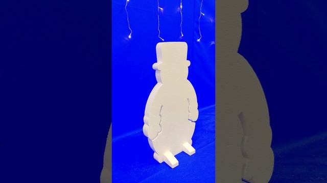 Фигуры из Пенопласта ⛄Снеговик 60 см
