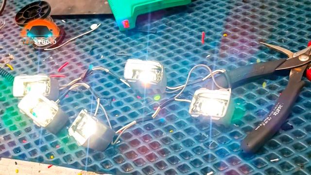 ДХО ремонт Toyota Land Cruiser 200. DRL ремонт модернизация восстановление.