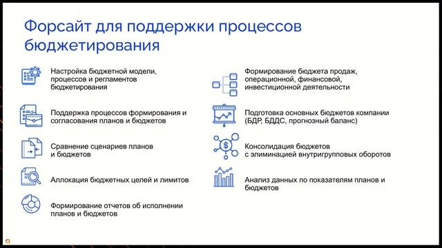 Платформа для задач финансового блока. Совместный вебинар с компанией "Сапран".