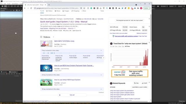 3 -Open Unity Input System Documentation