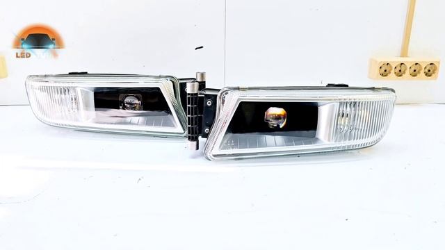 MAN противотуманные фары с Bi led модулями от Ledstudio.