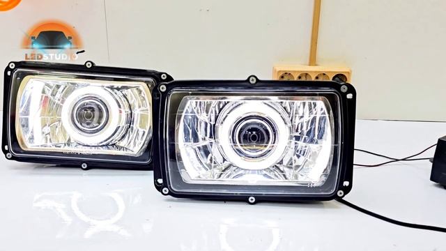 Светодиодный комплект фар для КАМАЗ