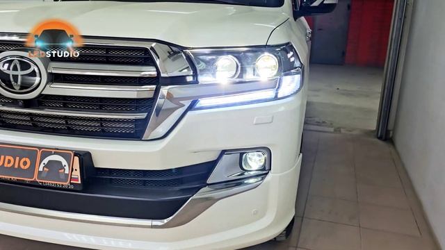 Toyota Land Cruiser 200 тюнинг фар